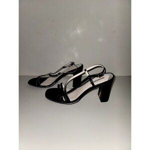 Rialto | Shoes | Rialto Sandal Womens Size 1 M Black Pumps 4in Heels ...